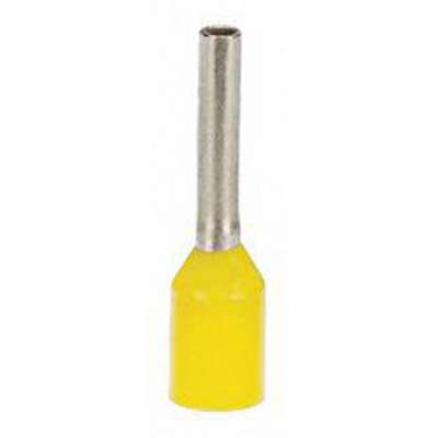 928706-9 Panduit Ferrule: 24 AWG, Yellow, 3/8 in Insertion L, 0.41 in ...