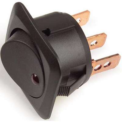 80179 Grote Rocker Switch 25A 7/8" Dia. Red | Imperial Supplies