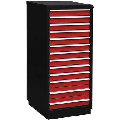 914807-9 Stationary Full Height Modular Drawer Cabinet, 13 Drawers, 28 ...