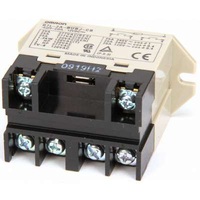 916352-2 Omron 12VDC, 6-Pin Bottom Flange Enclosed Power Relay ...