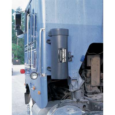 922840 Ultratech 10 oz. Polyethylene Economy Containment Pool; 8" H x ...