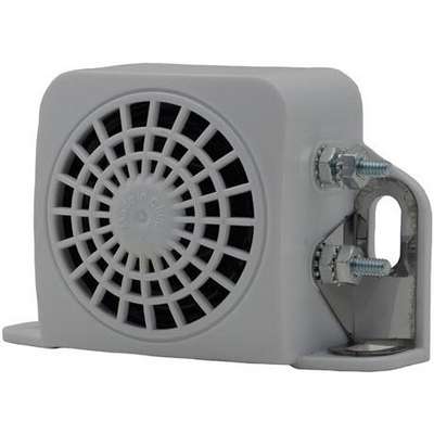 Backup Alarm, 97 dB, 12-24 V, 150 mA, 2.6"H, White | Imperial Supplies