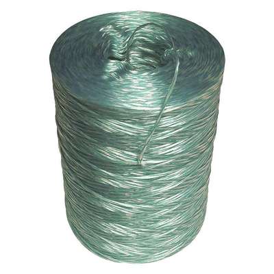 933135-1 1/16" Dia. Polypropylene Twine Tying and Bundling Rope, Green ...