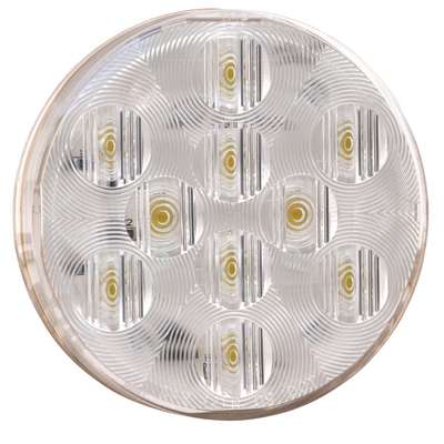 Imperial 4" Round Clear LED Back Up Light 12 V | Imperial Supplies