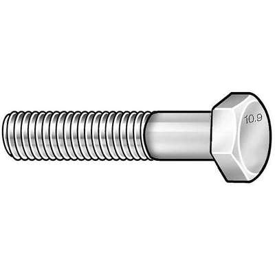 933975-6 M24-3.00, Hex Head Cap Screw, 90 mm Fastener Length, Class 10. ...