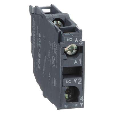 934944 Schneider Electric Contact Block, 22 mm, 1NC/1NO Contact Form ...
