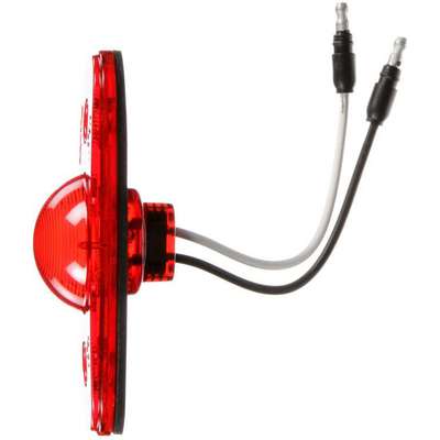81986 Truck-Lite Clearance Marker Lamp, 26 Series, Dome Lens, LED, Red ...
