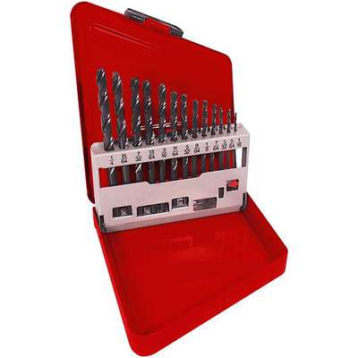 80643 13-PC Jobber Drill Bit Index Storage Case, 1/16 To 1/4 By 64Ths ...