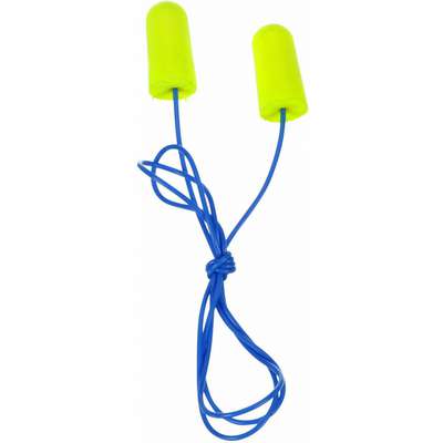 914987-9 3M Bullet Ear Plugs, 33dB Noise Reduction Rating NRR, Corded ...