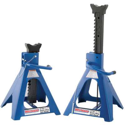 911434-6 Westward 12-7/8 x 14-5/8 Auto Rising Vehicle Stand; Lifting ...