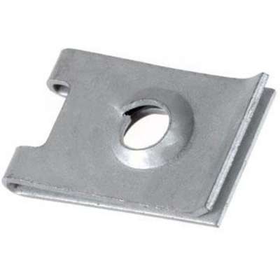 891064 M6.3 U Style Spring Nut, Zinc Yellow, Steel, PK50 | Imperial ...