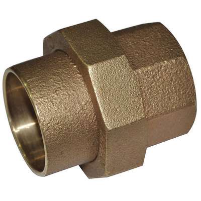 935101-4 Union: Cast Copper, Cup x Cup, 2 in x 2 in Copper Tube Size ...
