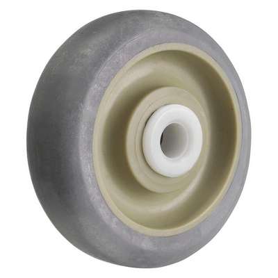 934968-2 Nonmarking Rubber Tread on Plastic Core Wheel, 4" Wheel Dia ...