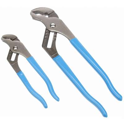 915665-8 Channellock V-Jaw Self-Adjusting Tongue and Groove Plier Sets ...