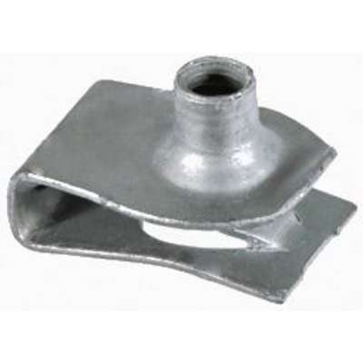 891176 M4-0.70 U Style Spring Nut, Zinc Plated, Steel, PK50 | Imperial ...