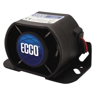 931009 Ecco Back Up Alarm, 97 dB, 12 to 36V DC Voltage, 0.4A Current ...