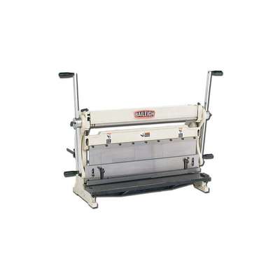 935082-4 Baileigh Industrial Combination Machine: Shear/Roller/Bender ...