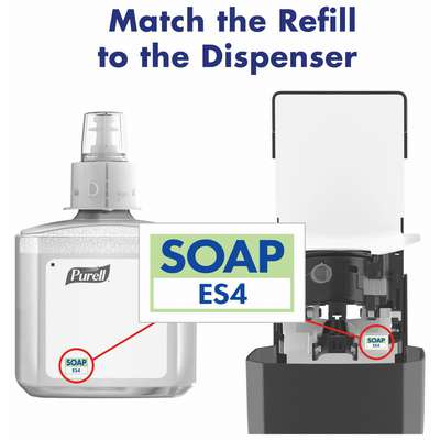 931310-9 Purell Hand Cleaner: 1,200 mL Size, Requires Dispenser, ES4 ...