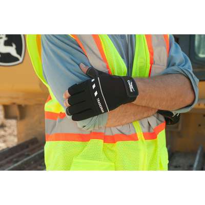 932747 Condor Mechanics Gloves: Clarino/PVC Grip/Wear Panels, Black ...