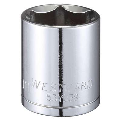 931475-6 Westward Socket, 1/2" Drive Size, 27 mm Socket Size, 6-Point ...