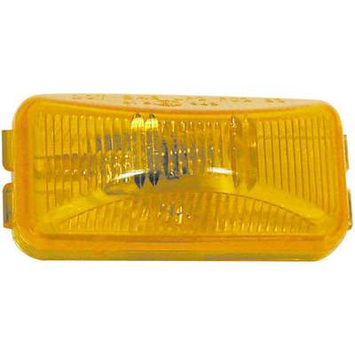 80961 Truck-Lite Clearance Marker Lamp, Yellow Rectangular, 1 Diode ...