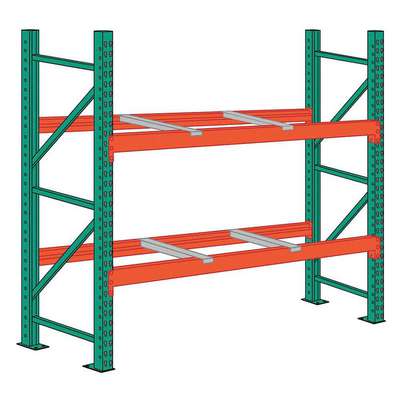 944979-5 LYON Pallet Rack Starter Unit; 5200 lb. Capacity per Shelf ...