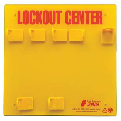 940053-4 Zing Lockout Board: Unfilled, 0 Components, 11 1/2 in Ht, 11 1 ...