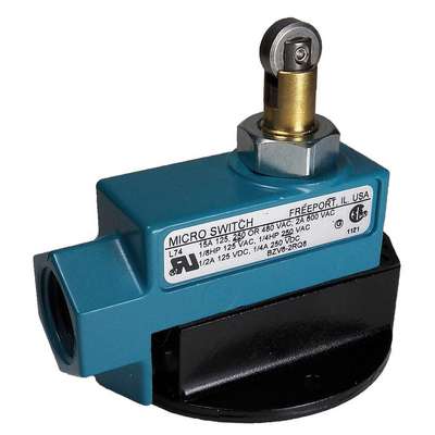 936670-7 Honeywell Micro Switch Plunger, Roller General Purpose Limit Switch; Location: Top ...