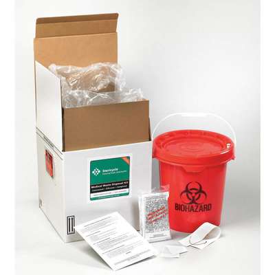 936724-4 Stericycle Regulated Medical Waste Mailback System with Spill ...