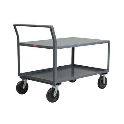 937484-5 Jamco Low-Profile Utility Cart with Lipped & Flush Metal ...