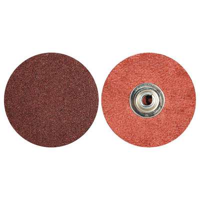 939808-5 Quick Change Disc: 2 in Disc Dia, 320 Abrasive Grit, Very Fine ...