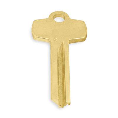 941481-8 Master Lock Key Blank,Brass,Best K Keyway,6 Pins | Imperial Supplies