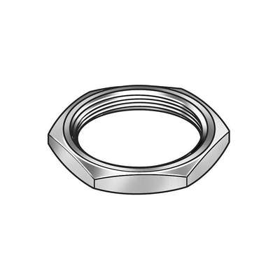 938524-6 Panel Nut: Hex Panel Nut, Stainless Steel, 18-8, Plain, 3/4 ...