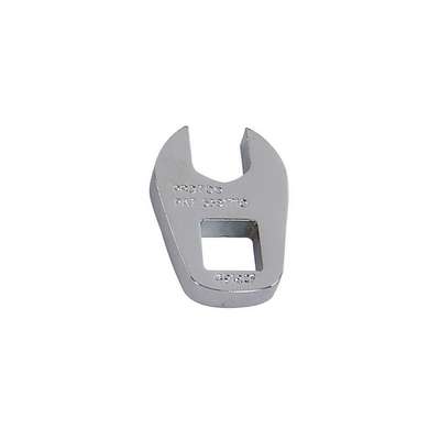940137-9 Crowfoot Socket Wrench: Alloy Steel, Chrome, 3/8 in Drive Size ...