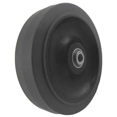 943744-9 Conductive Rubber Tread on Plastic Core Wheel: 5 in Wheel Dia ...