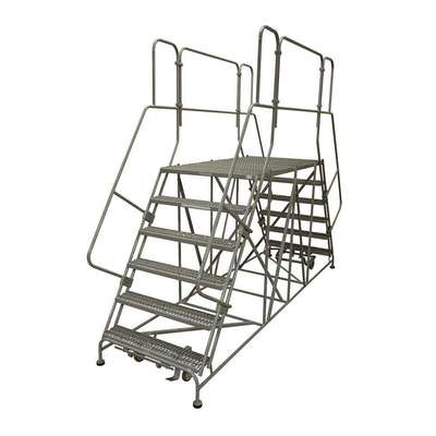 939844-8 Cotterman Rolling Work Platform: 6 Steps, 60 in Platform Ht ...