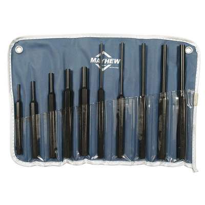 940453 Mayhew Drive Pin Punch Set: 1/8 in_3/16 in_1/4 in_5/16 in_3/8 in ...
