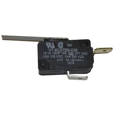 938901-7 Honeywell Miniature Snap Action Switch: 15 A @ 240 V, 0.5 A ...