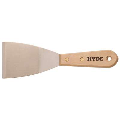 939417-5 Hyde Scraper: 3 in Blade Wd, Carbon Steel, 4 1/2 in Blade Lg ...