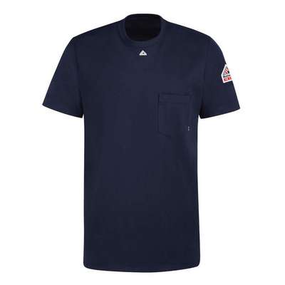 941191-2 Interlock Tee, Navy, SS FR, 2XL | Imperial Supplies
