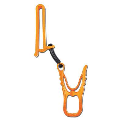 942239-3 Mcr Safety Glove Holder Clip: Plastic, Plastic, 6 1/2 in Lg, 0 ...