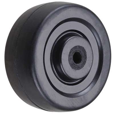 941508-9 Solid Rubber Wheel: 3 in Wheel Dia., 1 1/4 in Wheel Wd, 125 lb ...