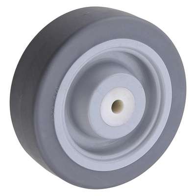 938638-7 Nonmarking Rubber Tread on Plastic Core Wheel: 4 in Wheel Dia ...