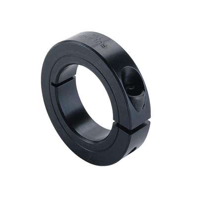 935742-9 Black Oxide 1215 Lead Free Steel Shaft Collar, Clamp Collar ...