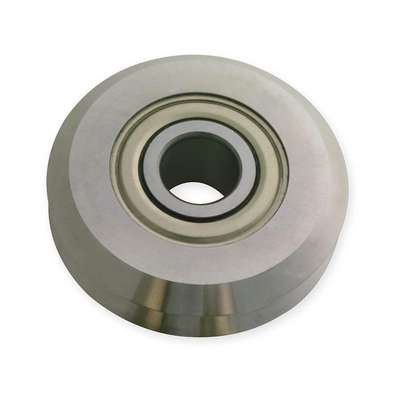 939465-8 V-Guide Wheel Bearing: Redi-Rail, 0.375 in Bore Dia. (In.), 1. ...