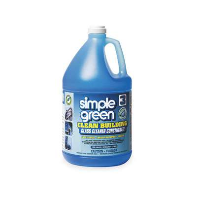 935790-2 Simple Green Glass Cleaner, 1 gal Cleaner Container Size, Hard ...