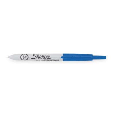 939944-8 Sharpie Permanent Marker: Ultra Fine, Capped, Blue, Original ...