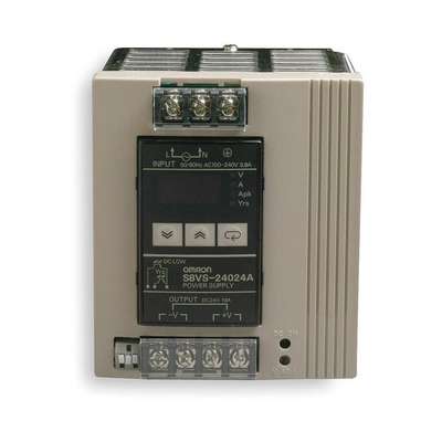941032-6 Omron DC Power Supply: 100 to 240 V AC, Single, 24V DC, 240W ...