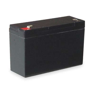 936756-3 6V DC, Sealed Lead Acid Battery, 8.5 Ah, Faston, 3.7" Height ...
