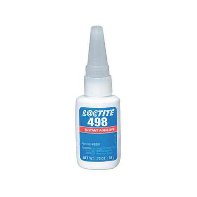 939265-1 Loctite Instant Adhesive: 498, Plastics, 1 fl oz., Bottle ...